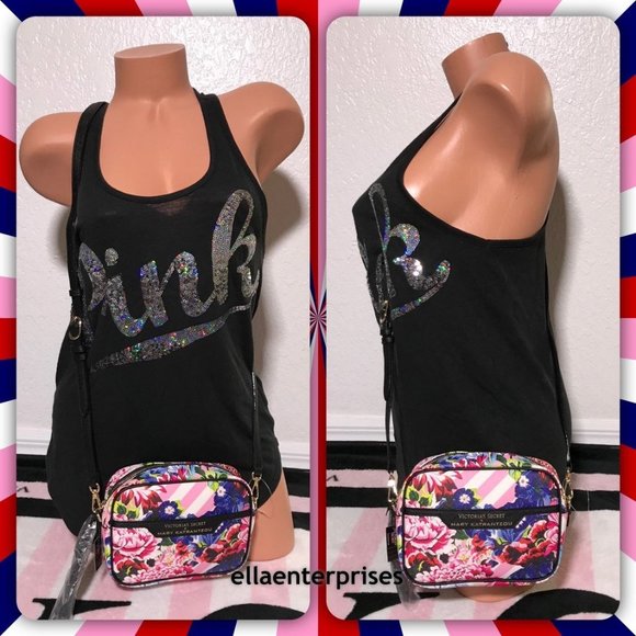 Victoria's Secret | Bags | Vs X Mary Katrantzou Floral Convertible City ...